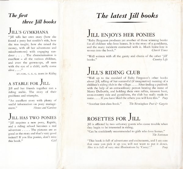 Is your Jill a first edition? - Jane Badger Books