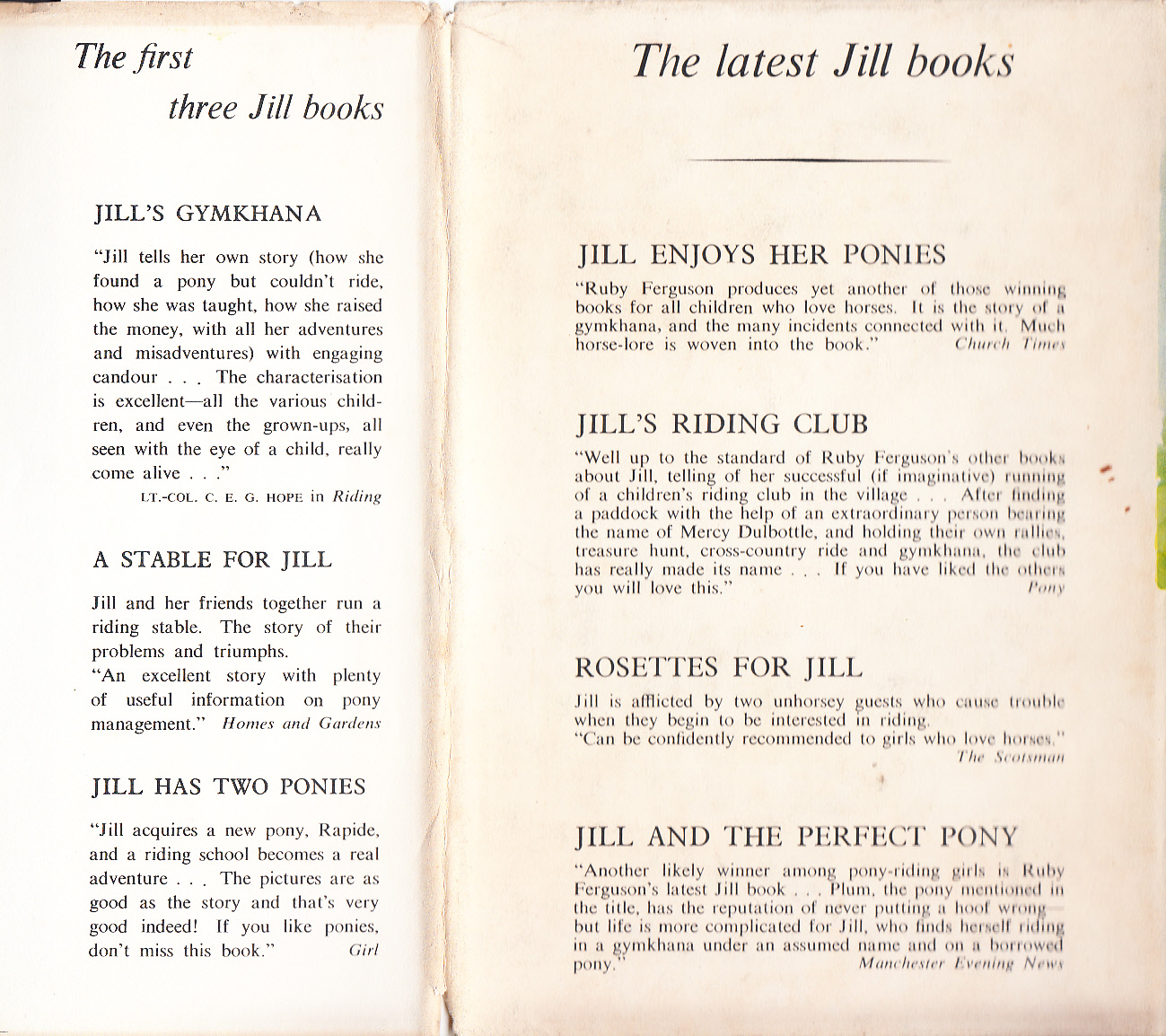 Is your Jill a first edition? - Jane Badger Books